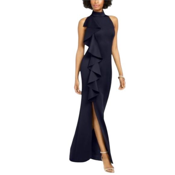 Jessica Howard | Dresses | New Jessica Howard Mock Neck Long Evening ...
